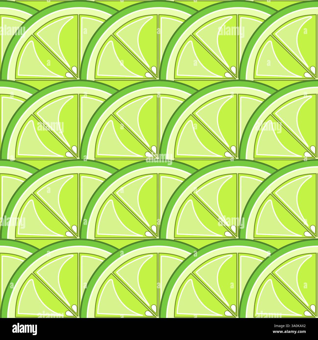 Seamless lime slices pattern vector illustration Stock Vector Image & Art - Alamy