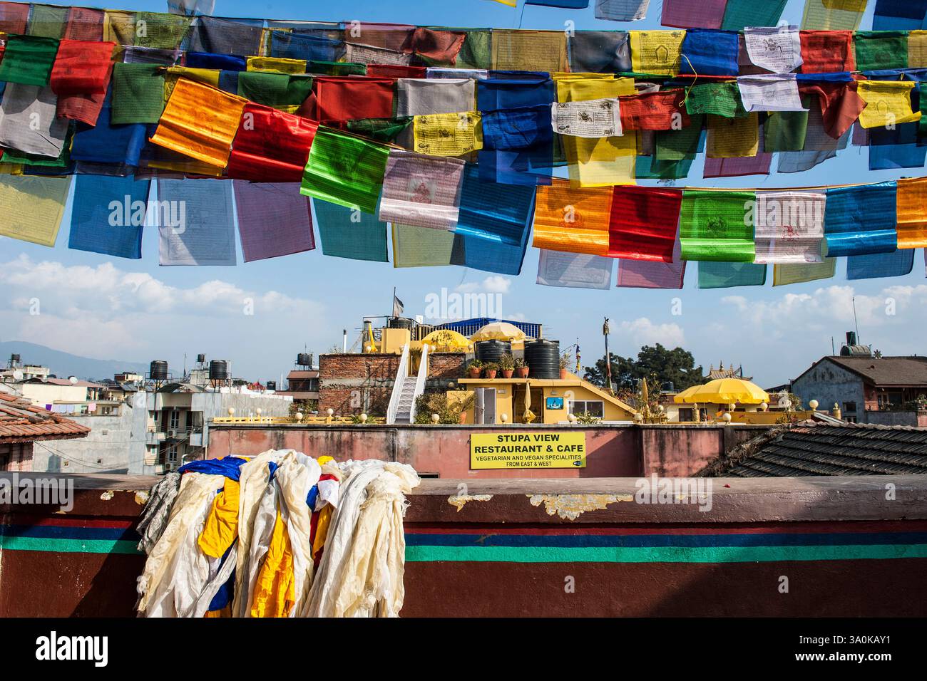Nepal, Bouddhnath, temple Stock Photo - Alamy