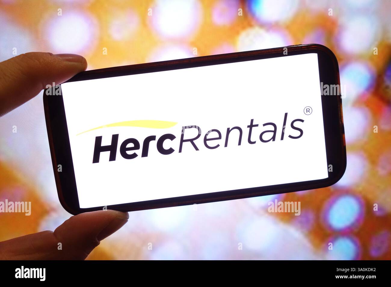 Poland. 2nd Mar, 2025. In this photo illustration, the Herc Holdings ...