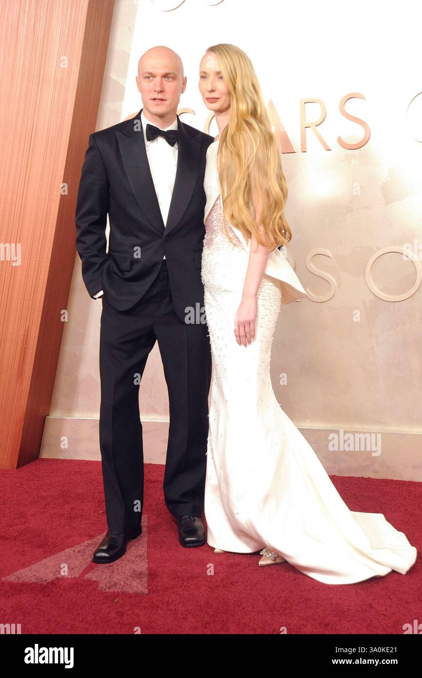Yura Borisov und Anna Borisova bei der Oscar Verleihung 2025 / 97th ...