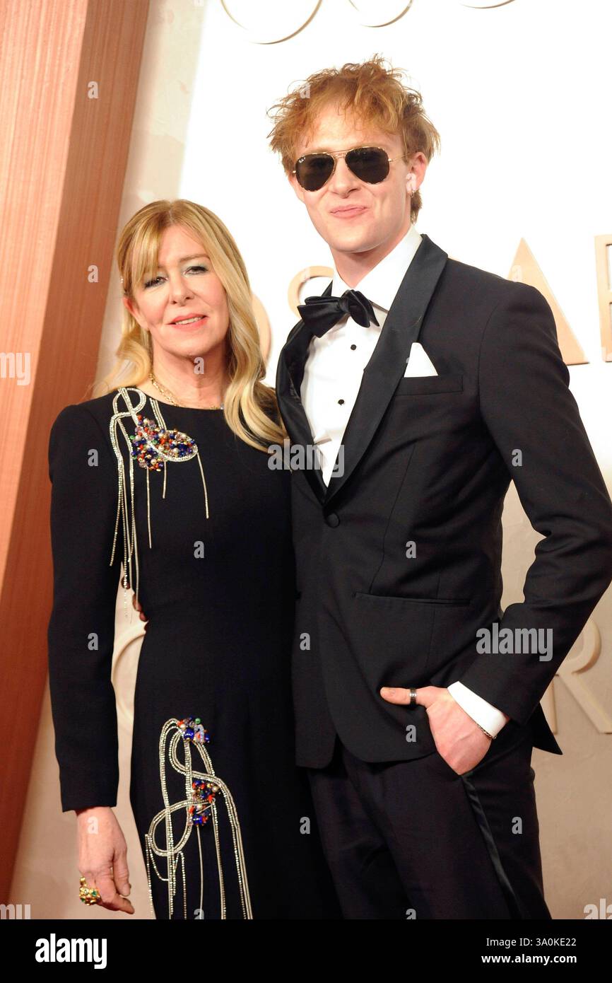 Dede Gardner mit Gast bei der Oscar Verleihung 2025 / 97th Annual ...