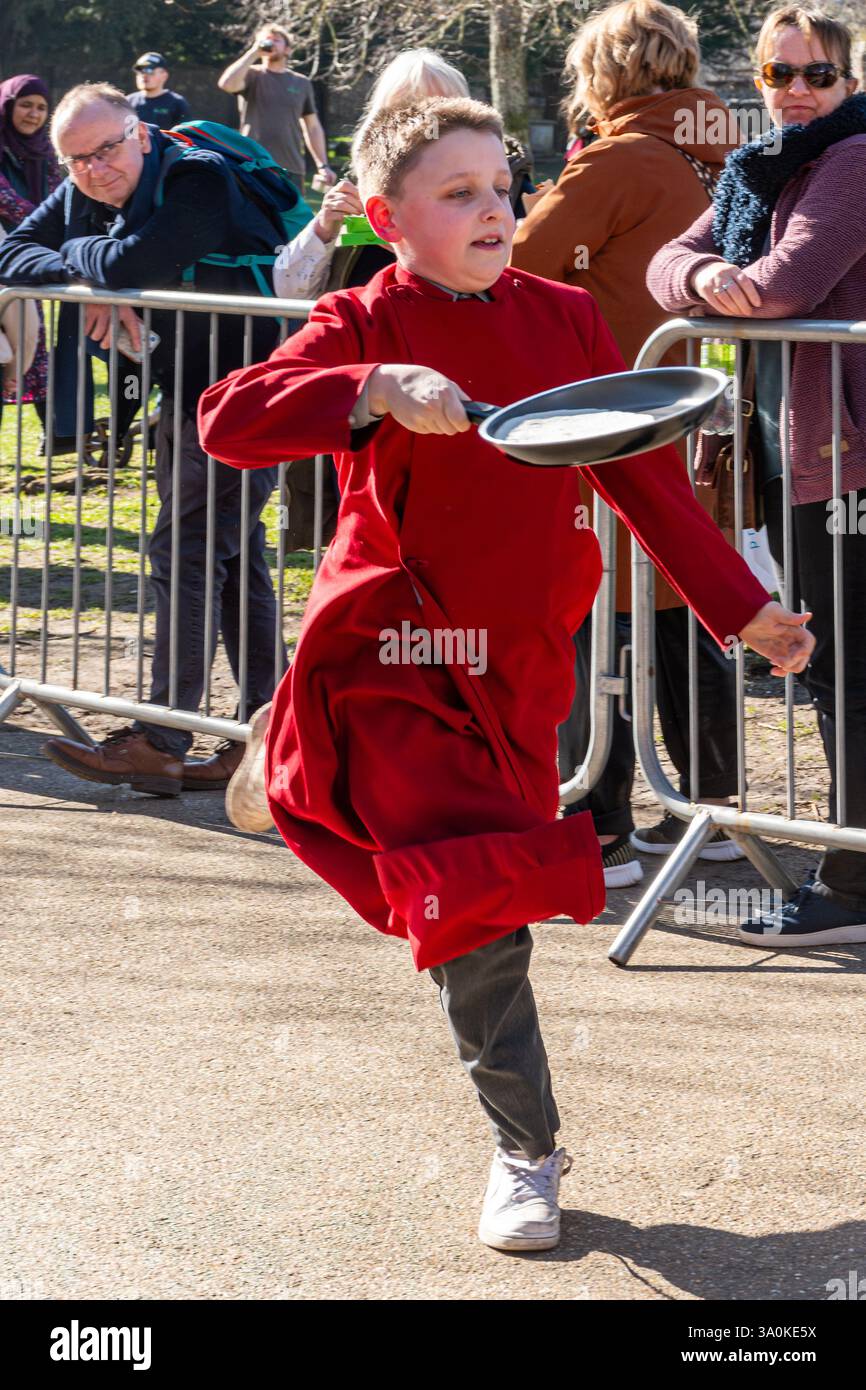 March 4th, 2025. The annual Shrove Tuesday Pancake Race event took ...