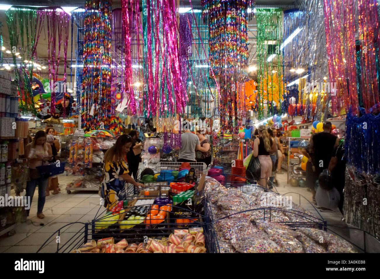 Revelers flock to costume shops in São Paulo during Carnival. Among the most sought-after items ...