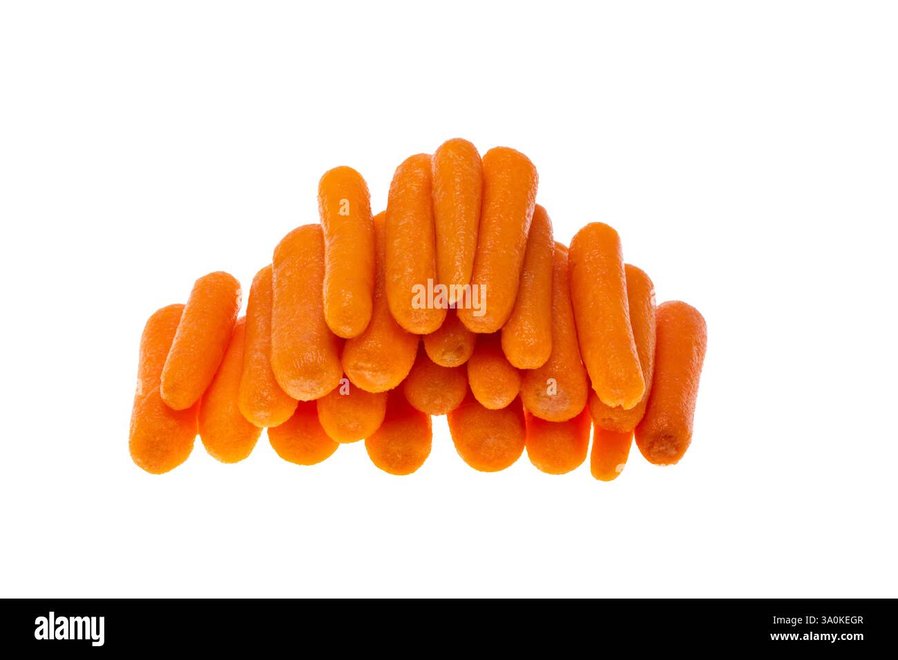small carrot isolated on white background Stock Photo - Alamy
