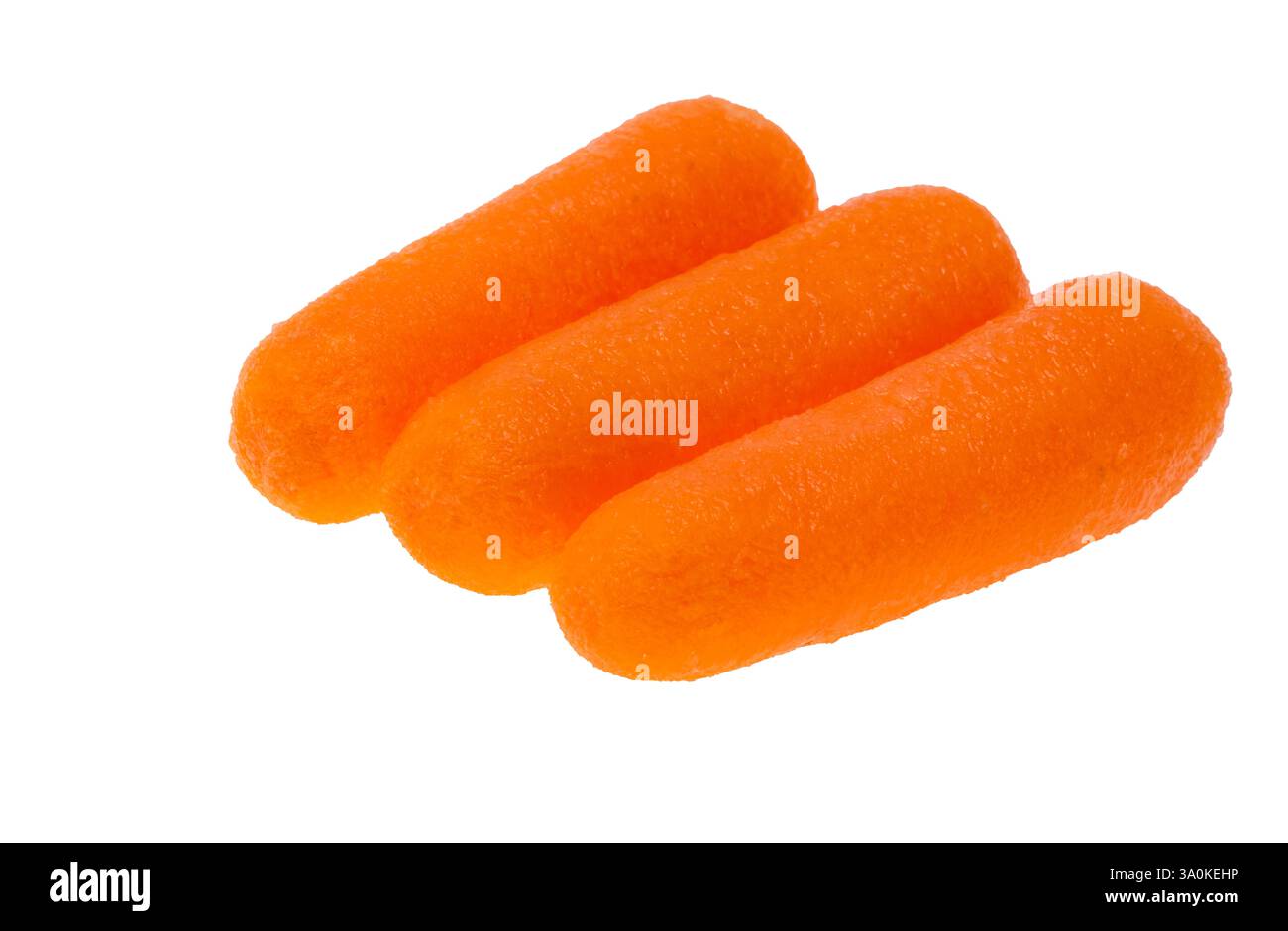 small carrot isolated on white background Stock Photo - Alamy