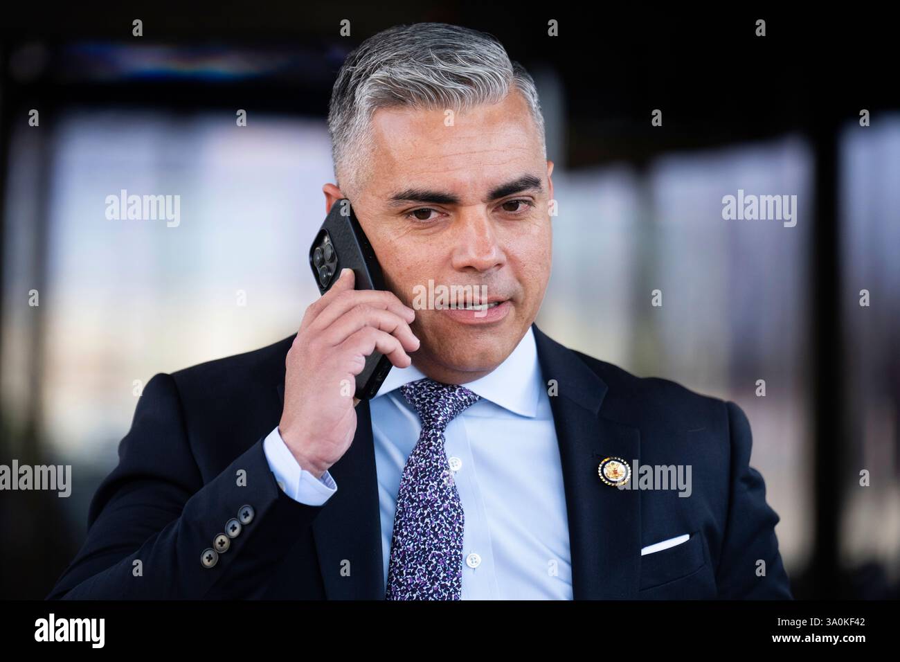 UNITED STATES - MARCH 4: Rep. Juan Ciscomani, R-Ariz., leaves the ...