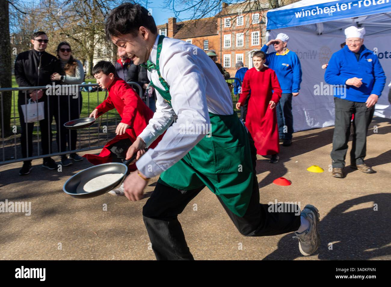 March 4th, 2025. The annual Shrove Tuesday Pancake Race event took ...