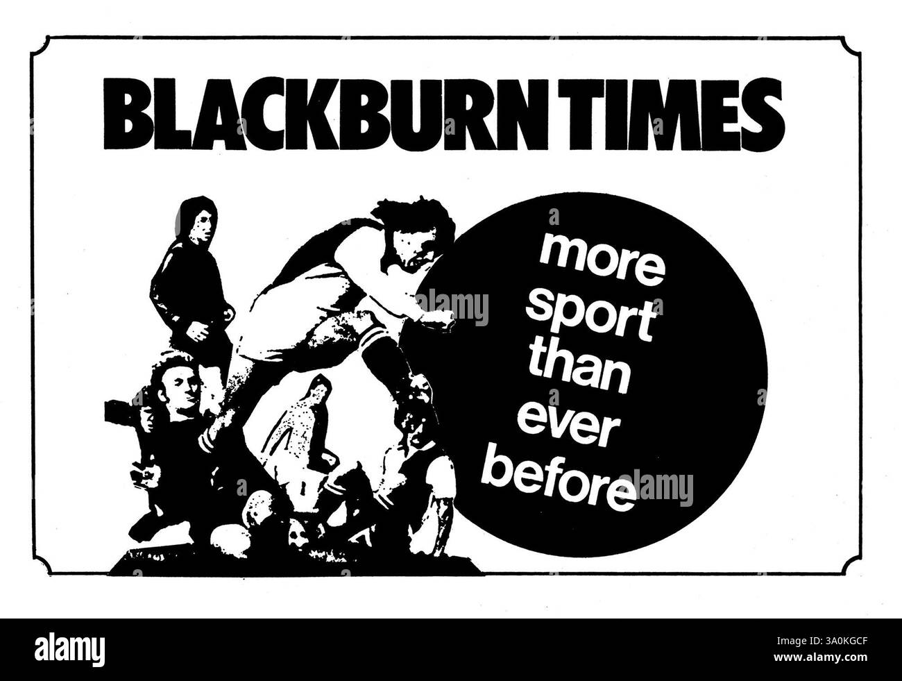 Black and white advert for the now defunct Blackburn Times from the ...