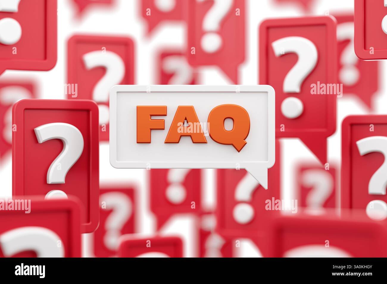 FAQ - Frequently Asked Questions Stock Photo - Alamy