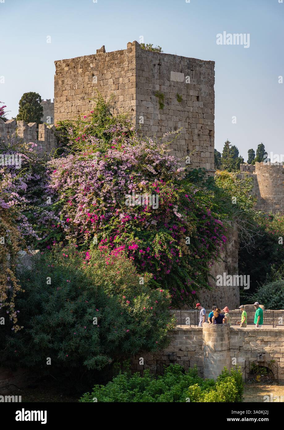 A picture of the Liberty Gate, part of the Medieval Rhodes City Walls ...