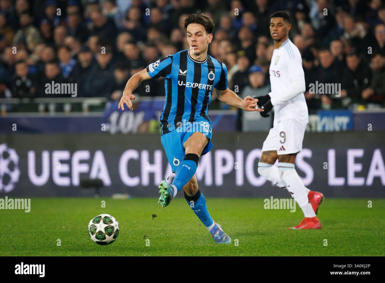 Brugge, Belgium. 04th Mar, 2025. Club's Ardon Jashari pictured in ...