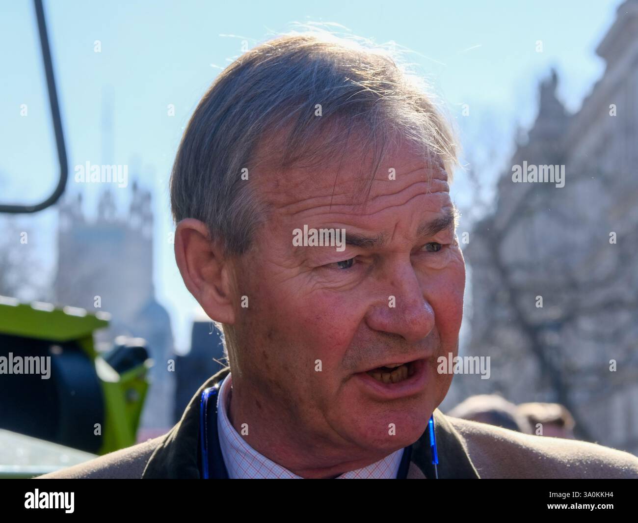 London, UK. 4th March 2025.Rupert Lowe, Reform Party MP for Great ...