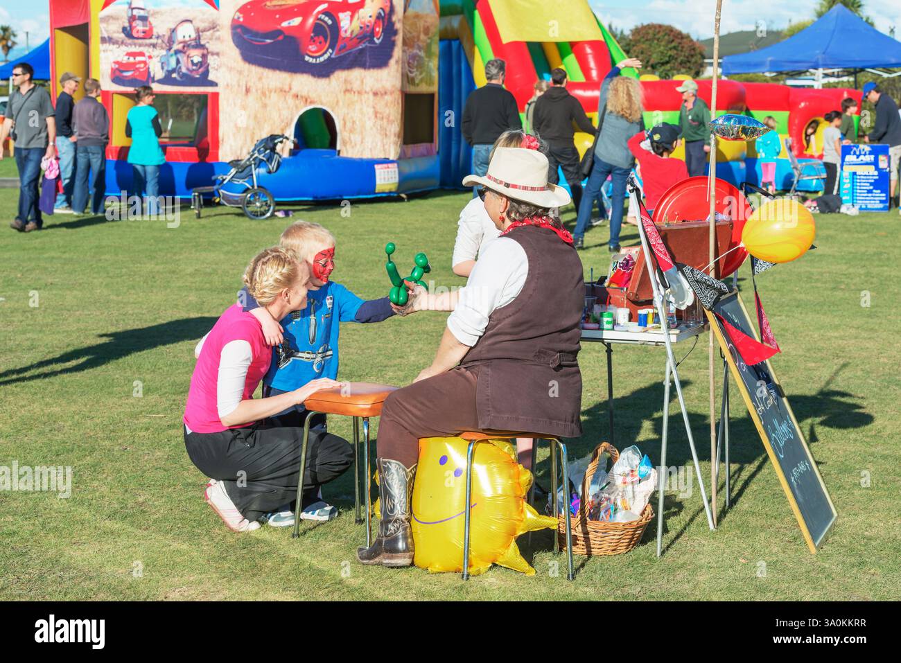Country fair, Motueka, Nelson Region, South Island, New Zealand Stock ...