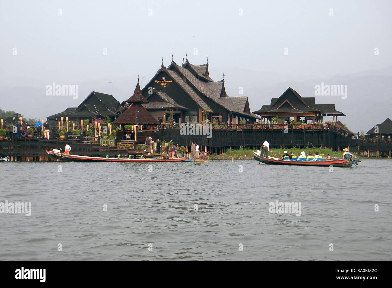 Myanmar Treasure Resort, Inle lake, Myanmar Stock Photo - Alamy