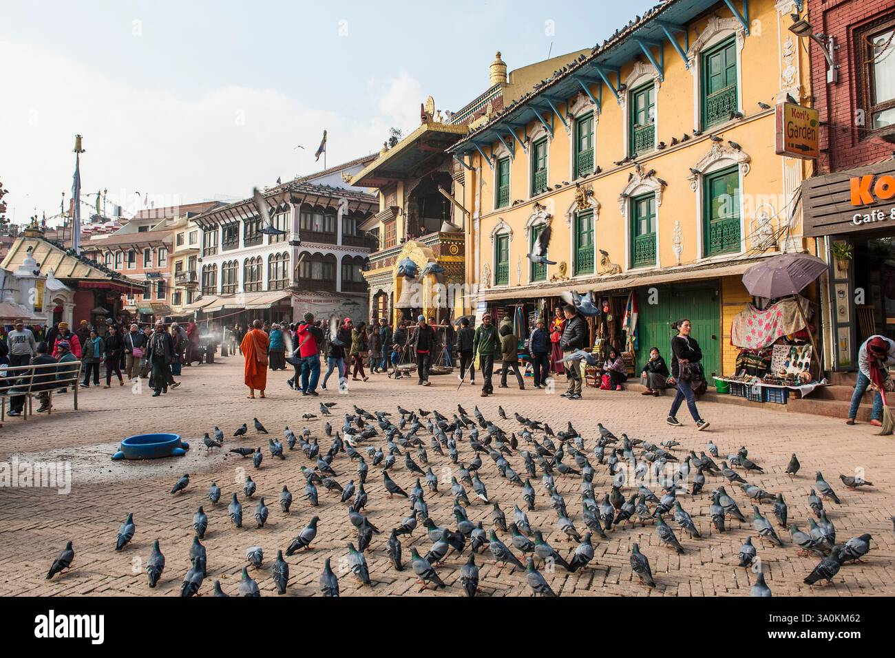 Nepal, Bouddhnath, landscape Stock Photo - Alamy