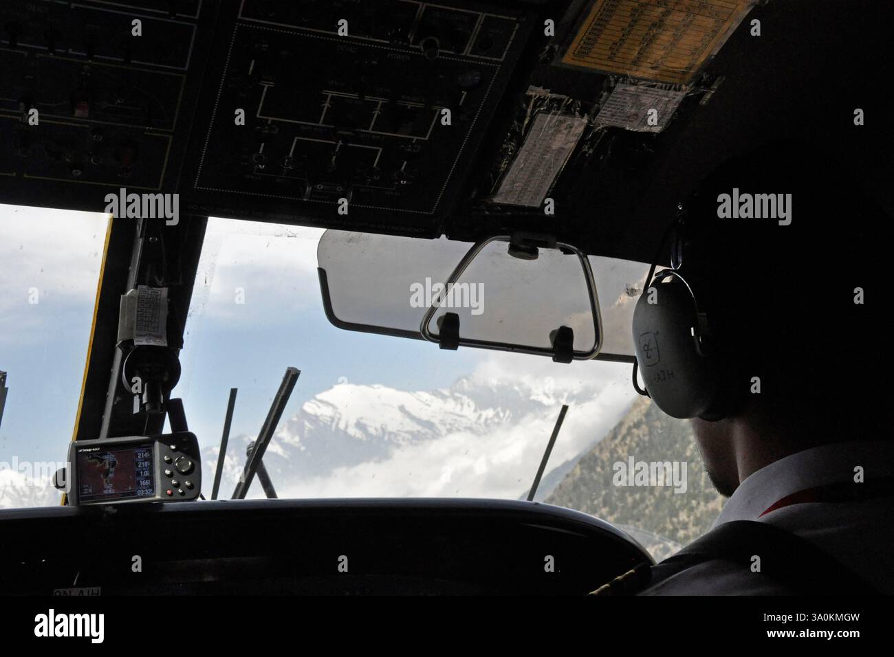 Nepal, Mustang, view from the plain Stock Photo - Alamy