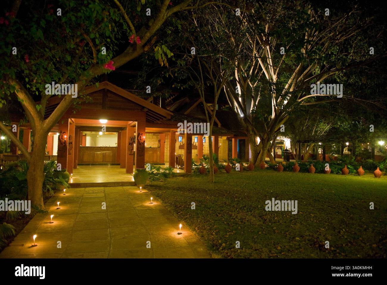 Myanmar, Bagan, Thazin Garden Hotel Stock Photo - Alamy