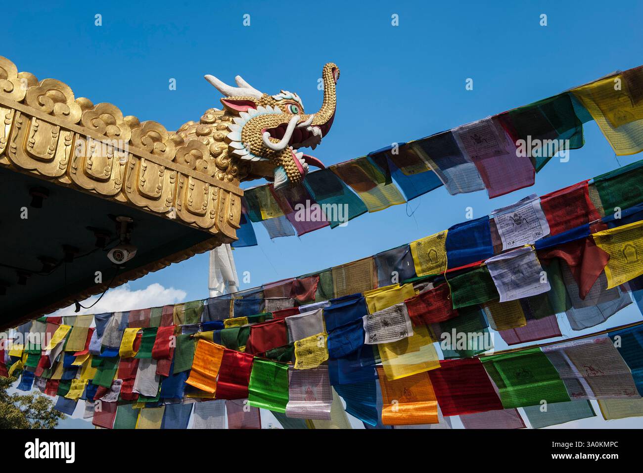 Nepal, Bouddhnath, local temple Stock Photo - Alamy