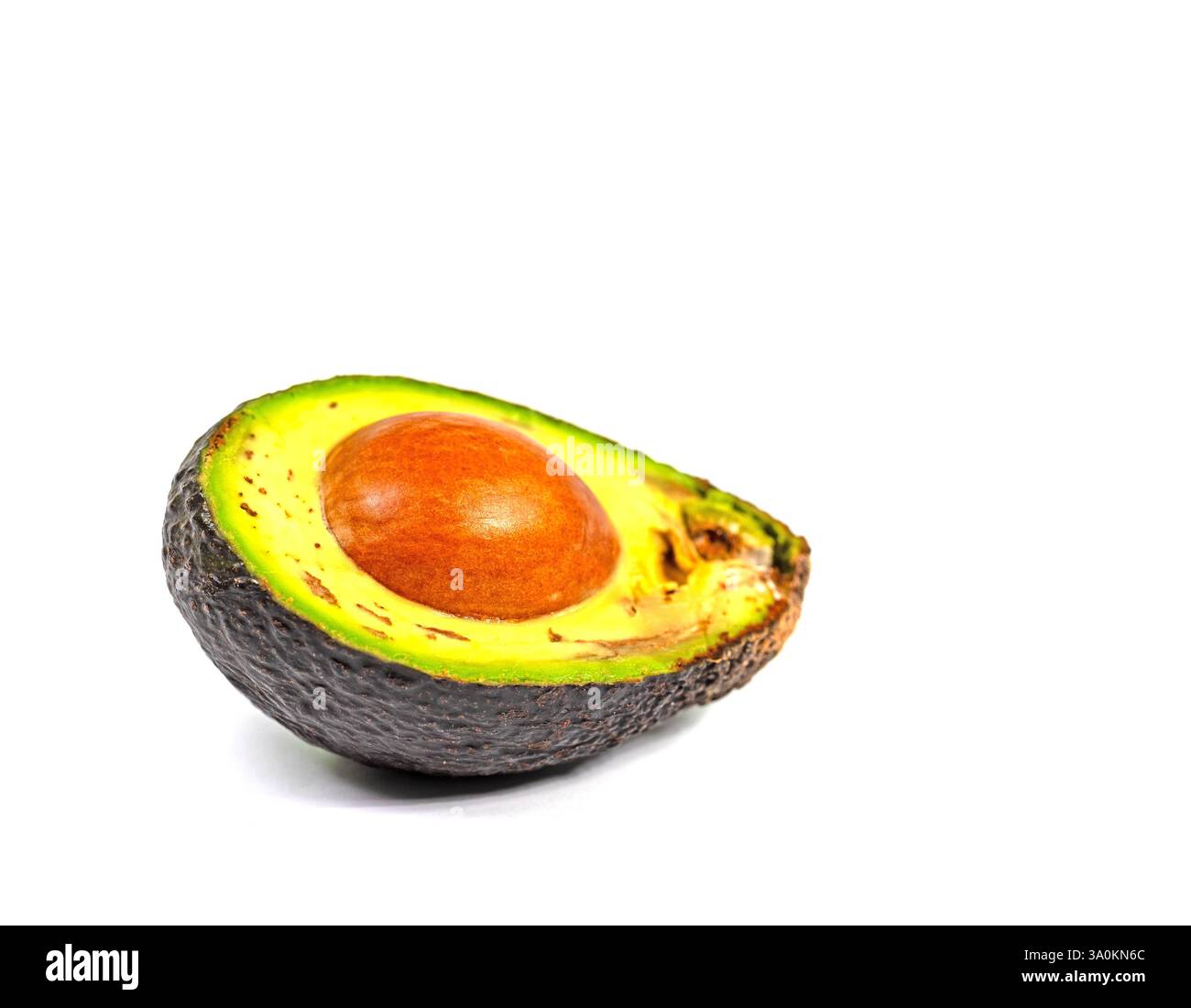 Avocado in front of a white background Stock Photo - Alamy