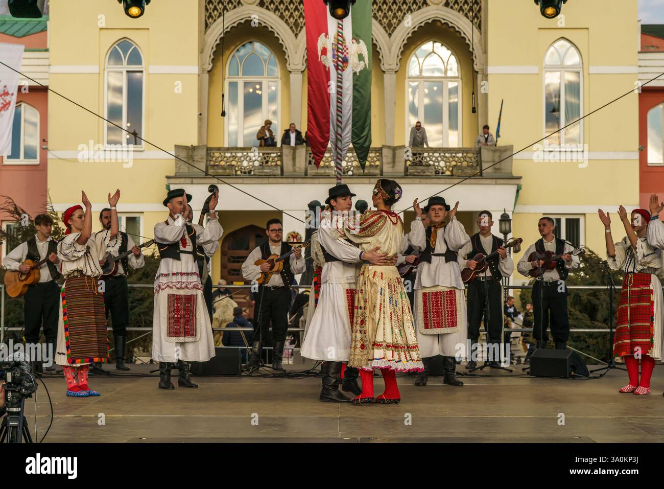 Busojaras is a traditional Hungarian festival in Mohacs, featuring ...