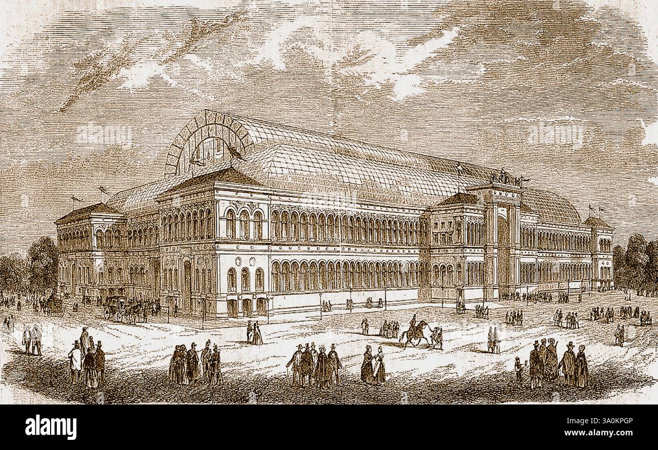 France Paris exposition Universal 1855 - Built by order of His Majesty ...