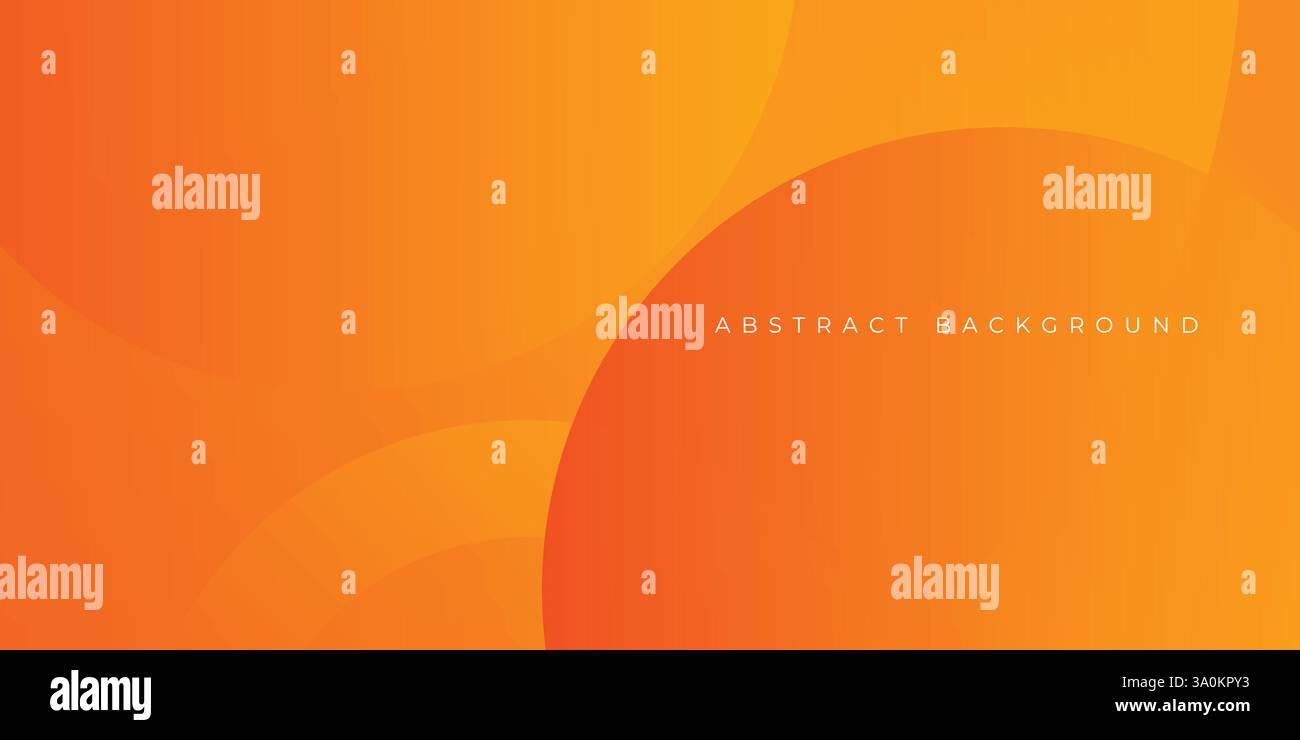Vibrant orange background dynamic circular Stock Vector Images - Alamy