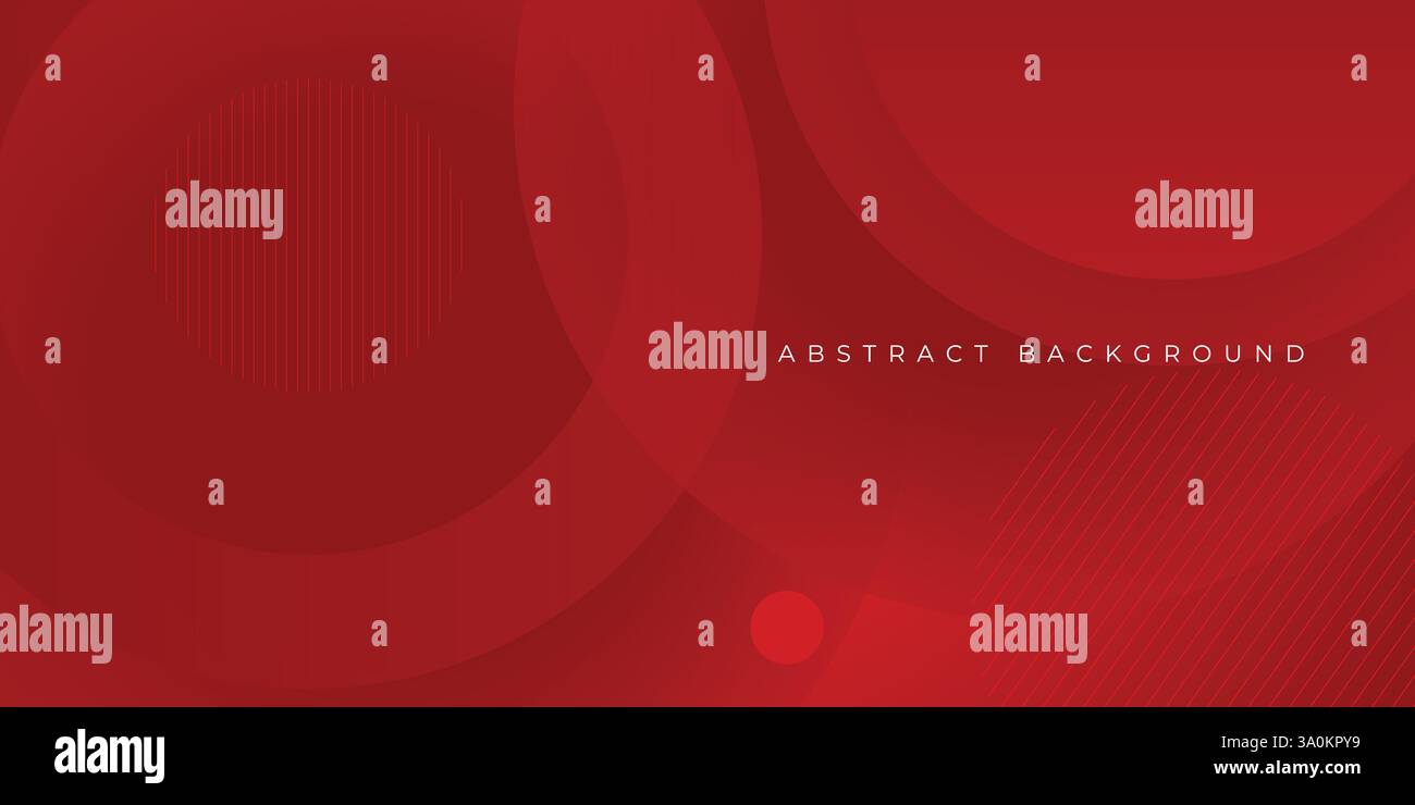 Abstract Red Background Dynamic Shape Composition Vector Illustration Stock Vector Image And Art
