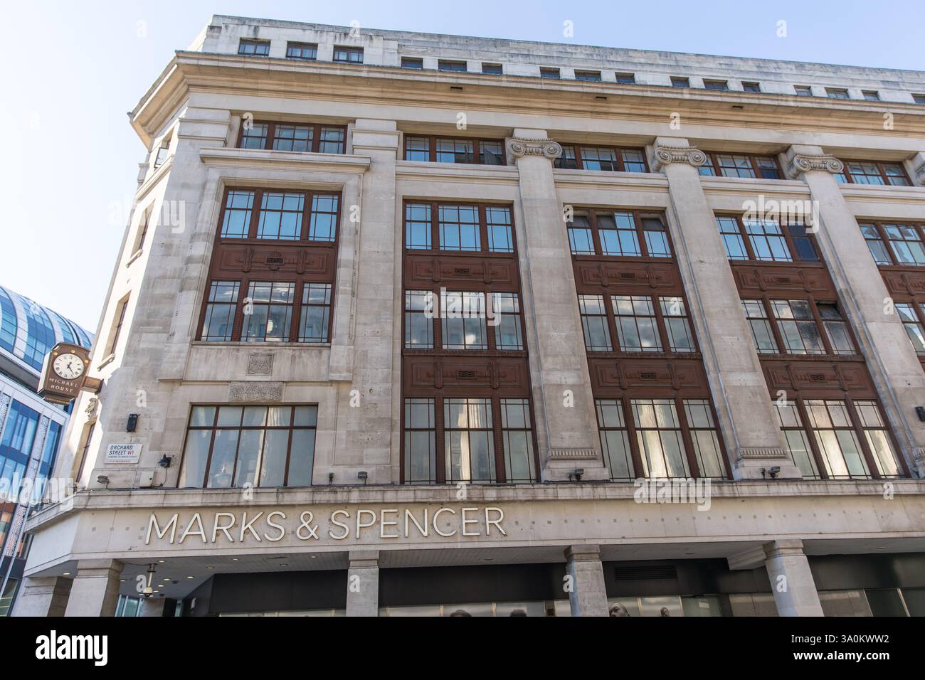 Marks and Spencer flagship store Oxford Street, London Stock Photo - Alamy
