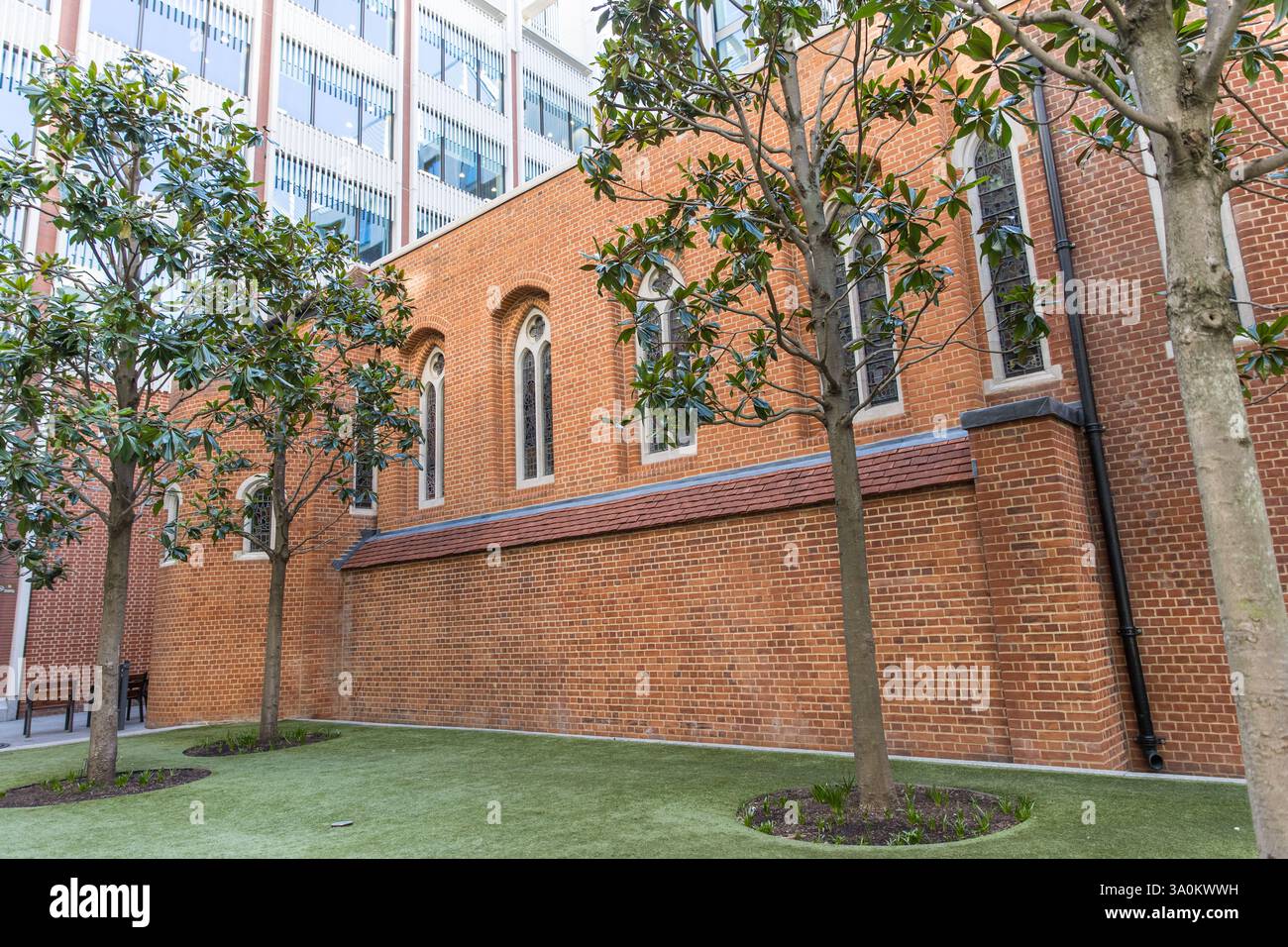 Fitzrovia Chapel London Stock Photo - Alamy