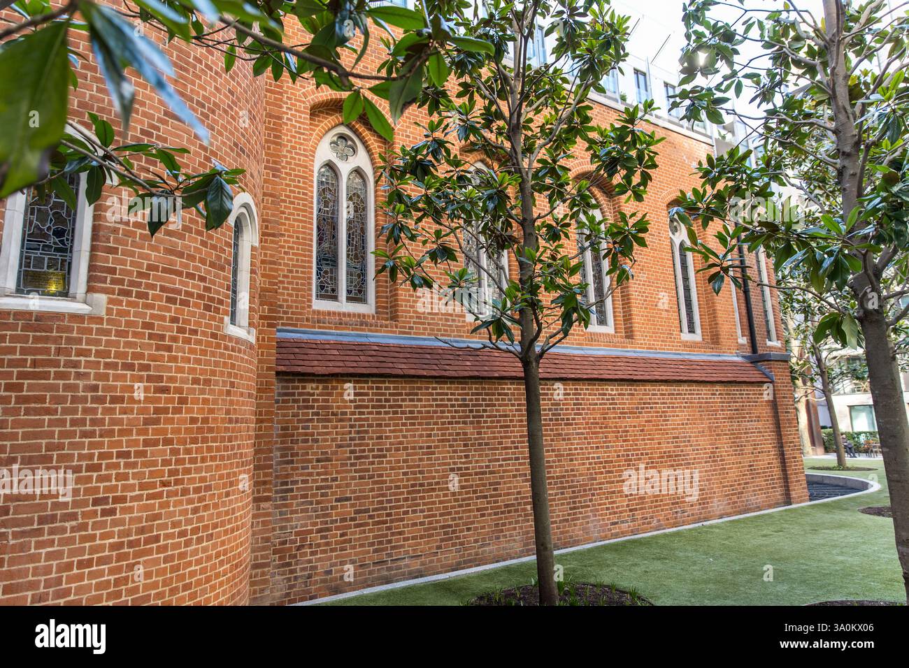 Fitzrovia Chapel London Stock Photo - Alamy