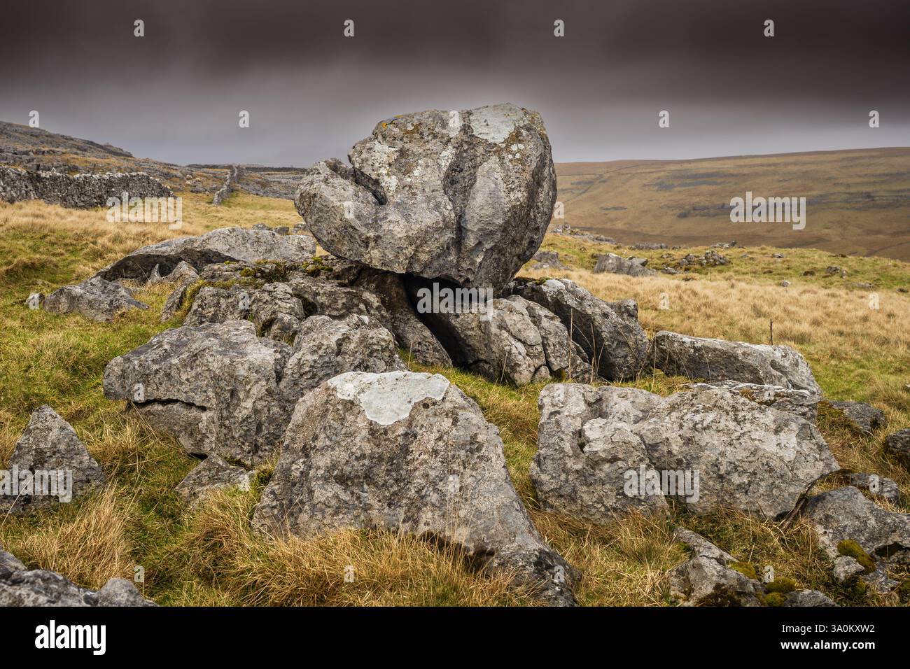 The Cheese Press Stone, and Gragareth all lie in the area of Kingsdale ...