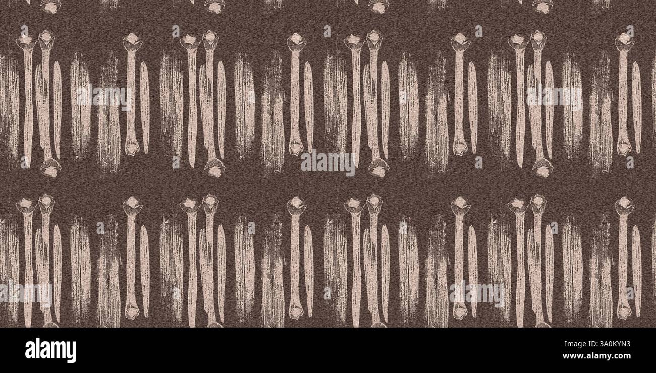 Mocha brown linen floral patterns seamless patterns border design ...