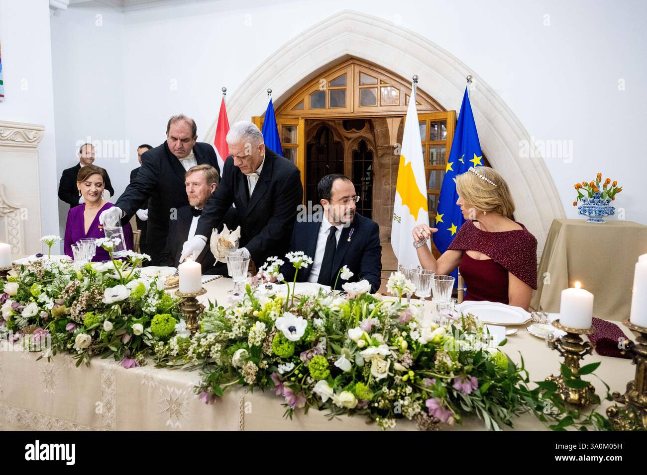 King Willem-Alexander, Queen Maxima, President Nikos Christodoulides ...