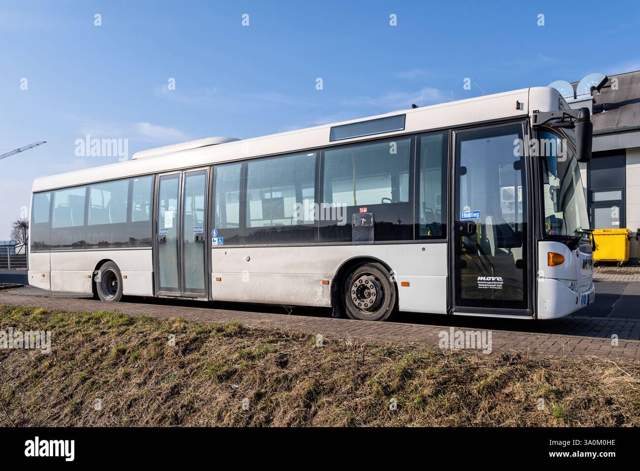 Move Verkehrsgesellschaft Scania Omnilink bus Stock Photo - Alamy