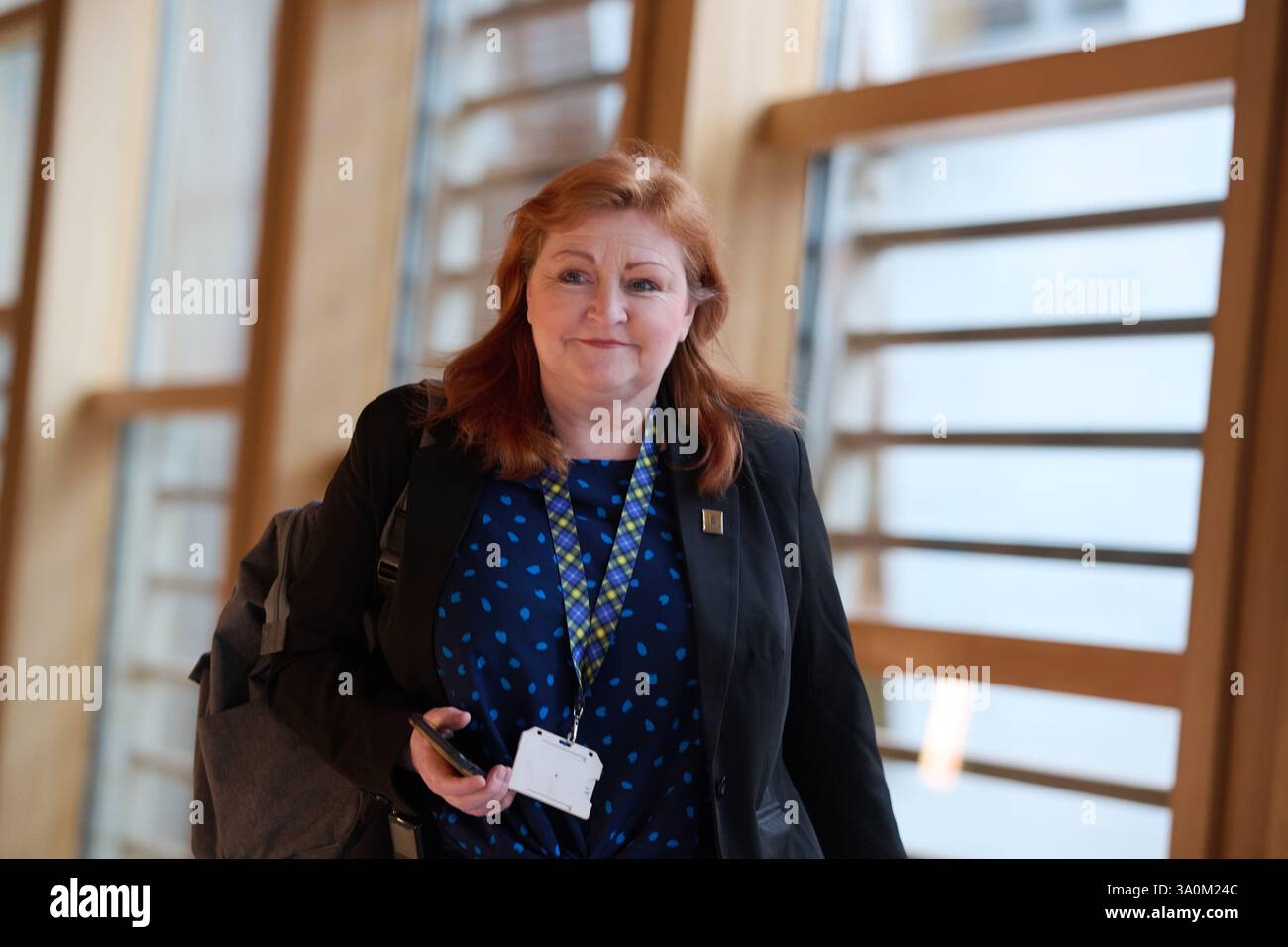 Edinburgh Scotland, UK 04 March 2025. Emma Harper MSP at the Scottish ...
