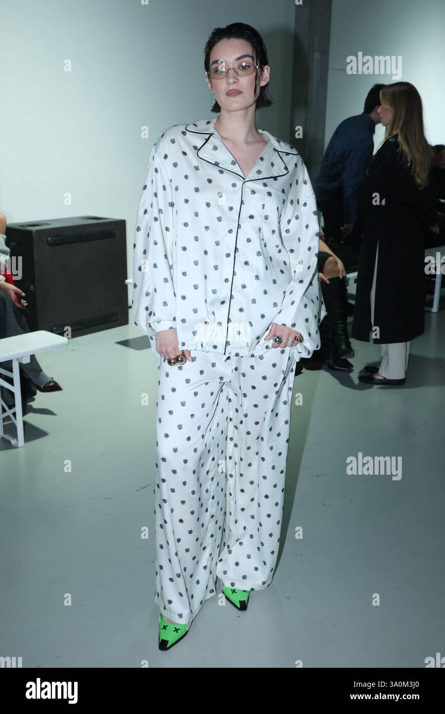 Fleur Copin during the Maitrepierre Fashion show for the Womenswear ...