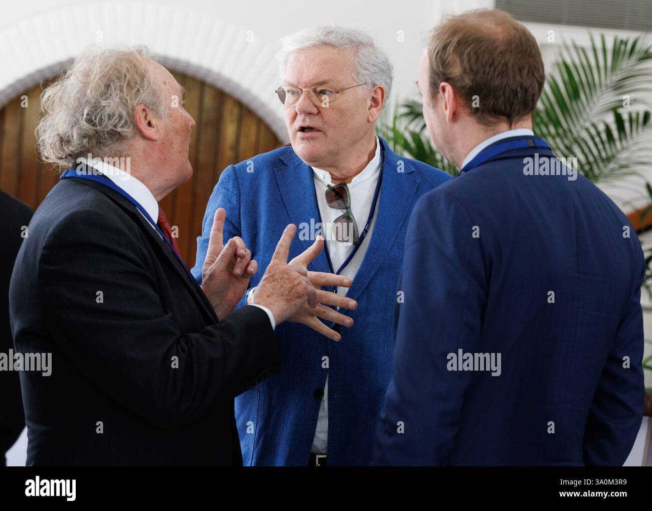 New Delhi, India. 04th Mar, 2025. Belgian Businessman Philippe vlerick ...