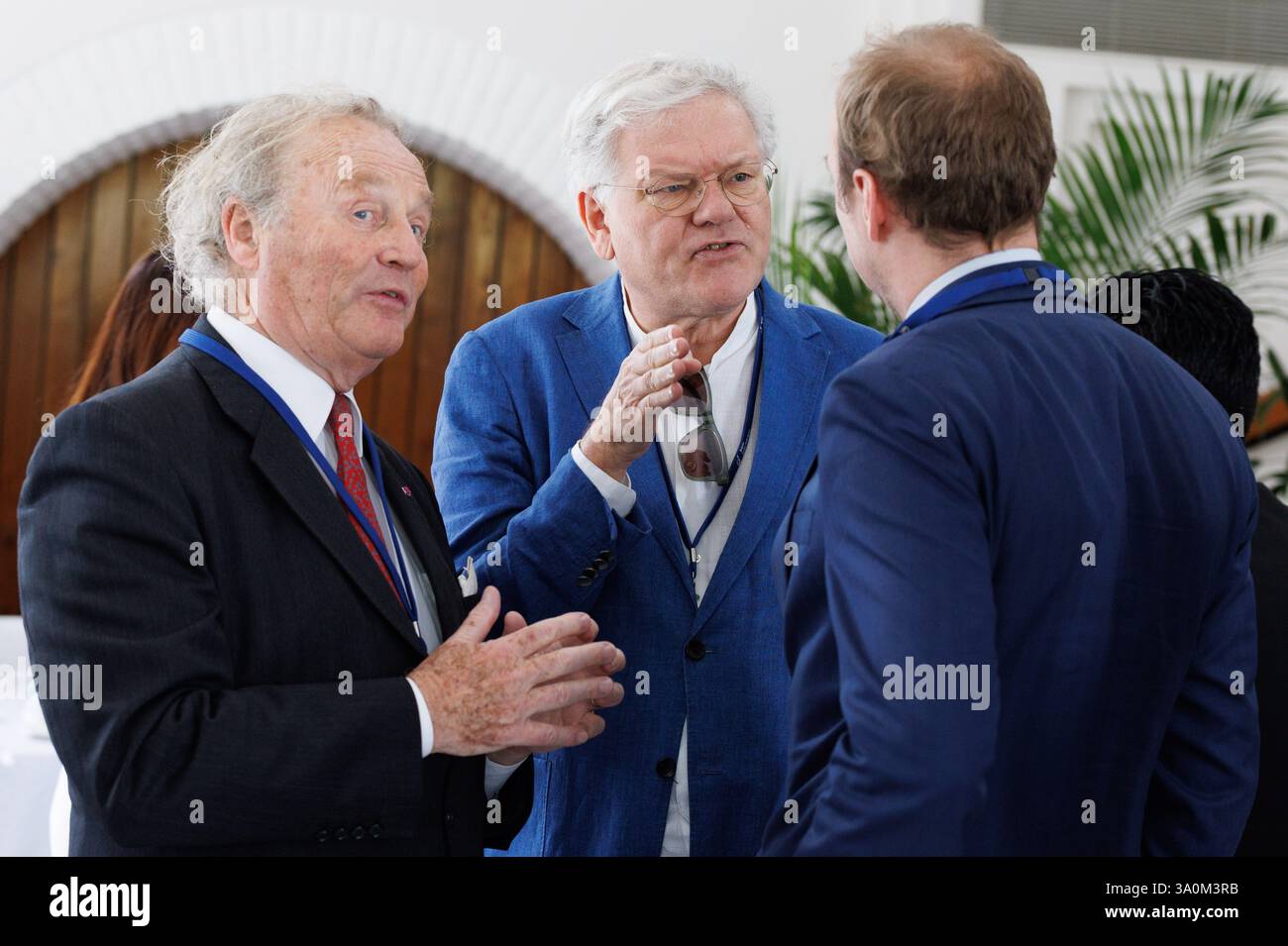 New Delhi, India. 04th Mar, 2025. Belgian Businessman Philippe vlerick ...