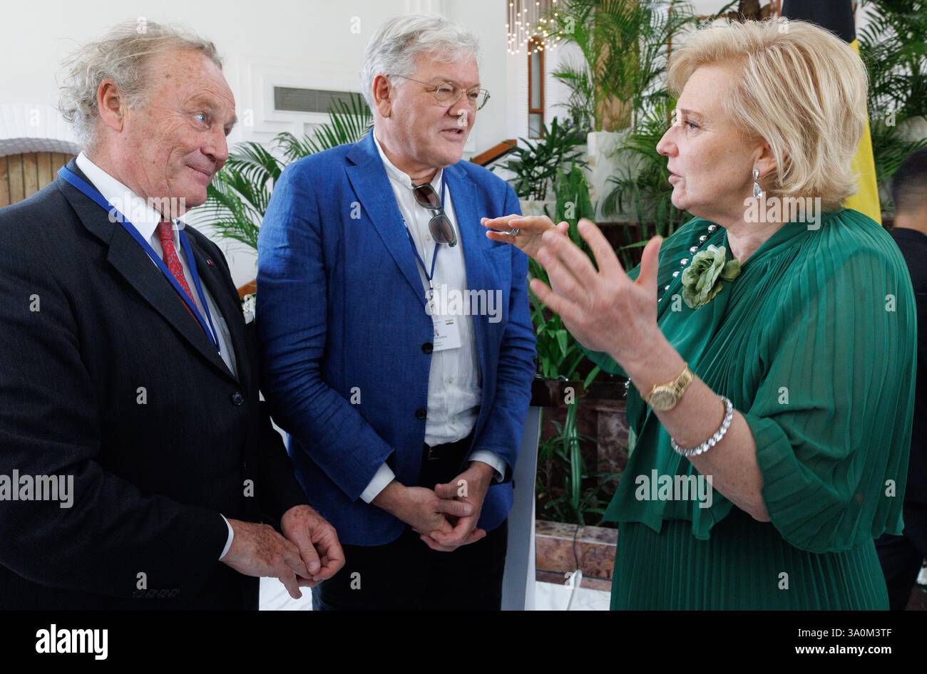 New Delhi, India. 04th Mar, 2025. Belgian Businessman Philippe vlerick ...