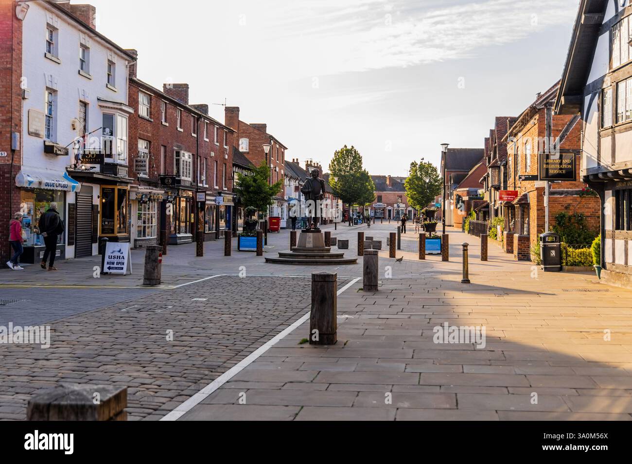 Stratford-upon-Avon, UK - June 5, 2024: Henley street Playwright ...