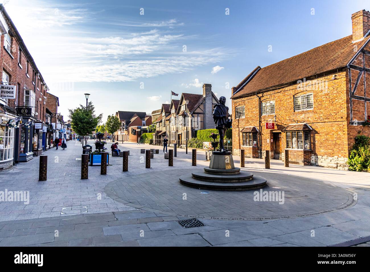 Stratford-upon-Avon, UK - June 5, 2024: Henley street Playwright ...