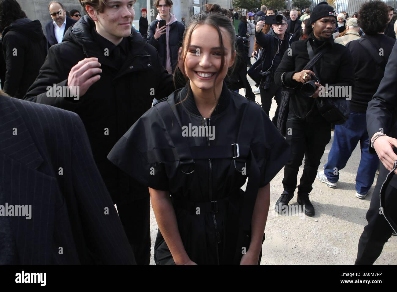Paris, France on 4 March, 2025, Mallory Wanecque attends the Christian ...