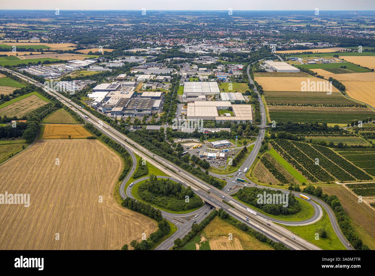 Soest ost freeway junction hi-res stock photography and images - Alamy