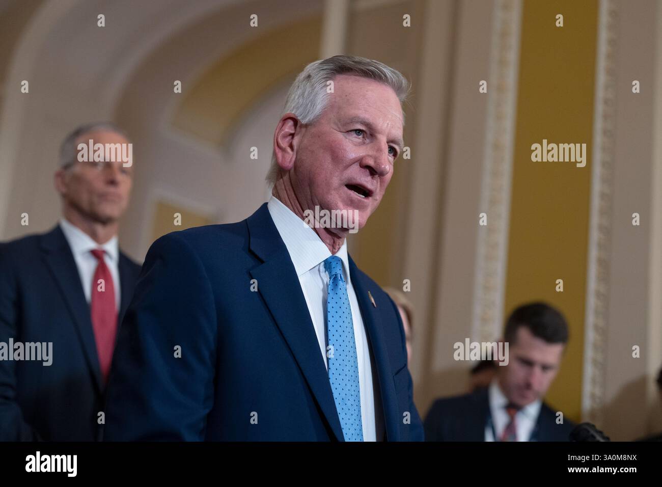 Sen. Tommy Tuberville, R-Ala., talks about efforts to bar transgender ...