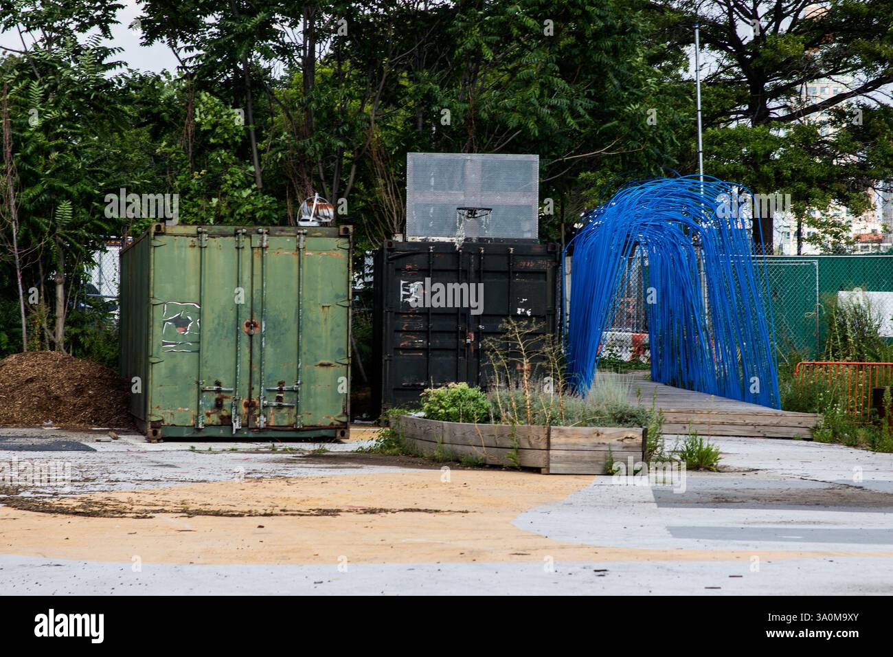 apturing the transformation of abandoned buildings near East River Park ...