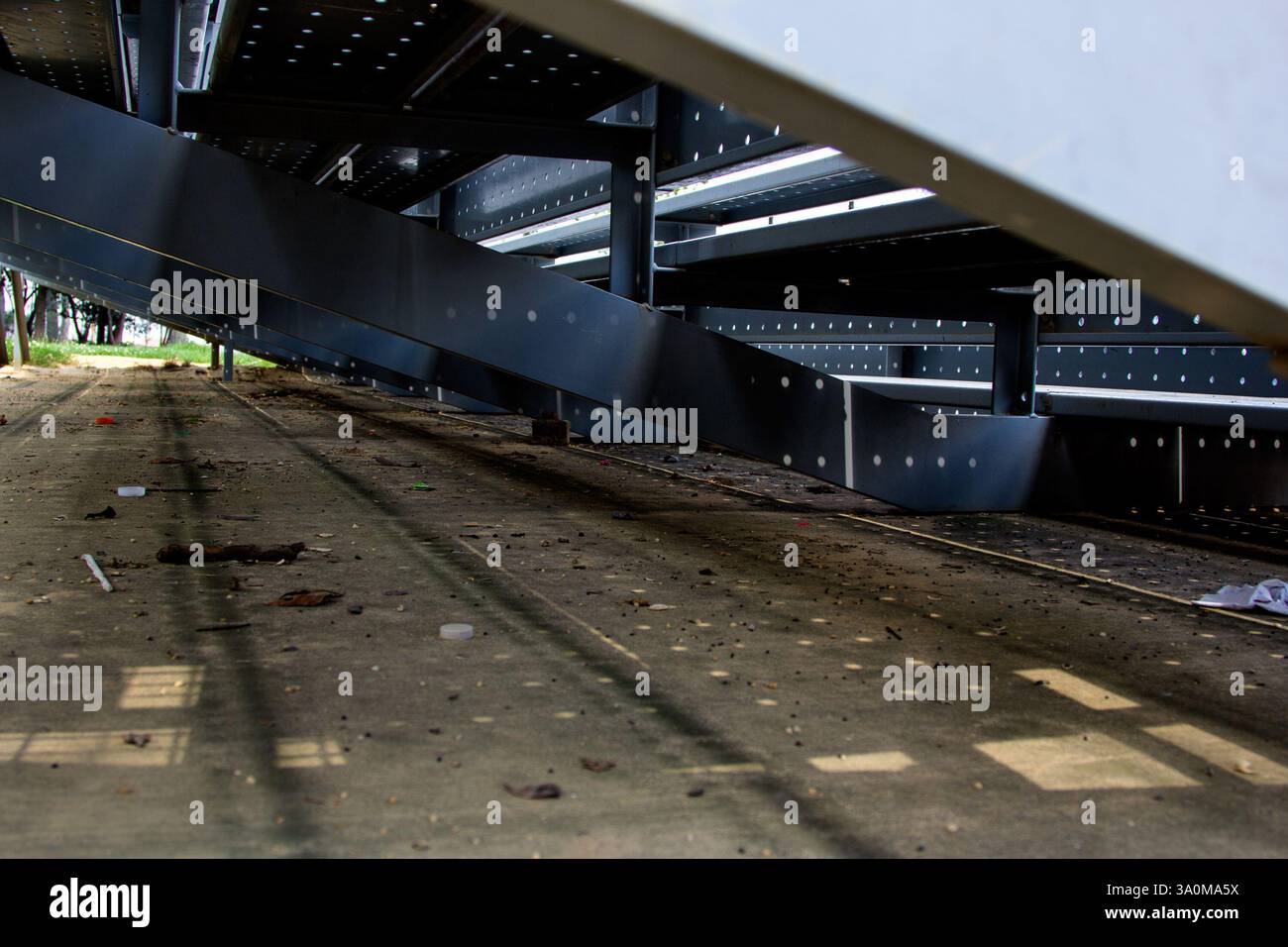 Under the Bleachers perspective draws attention to the intricate ...