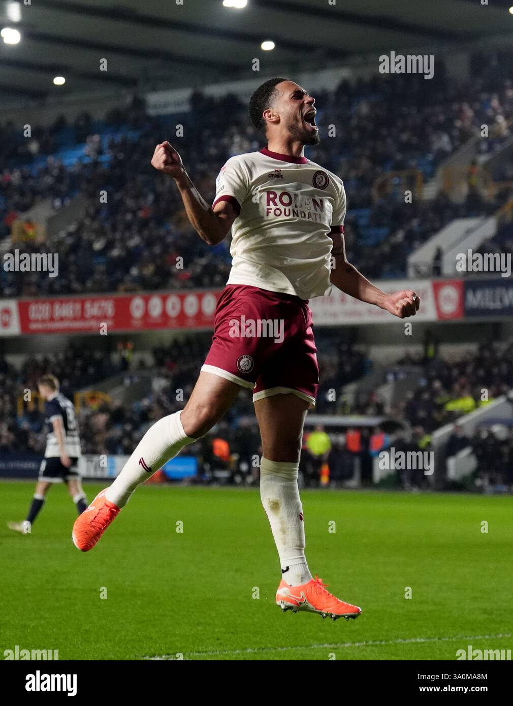 Bristol City's Zak Vyner celebrates scoring their side's first goal of ...