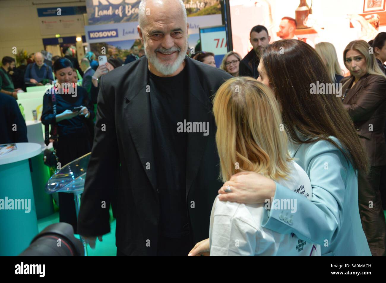Berlin, Germany - March 4, 2025 - Prime Minister of Albania, Edi Rama ...