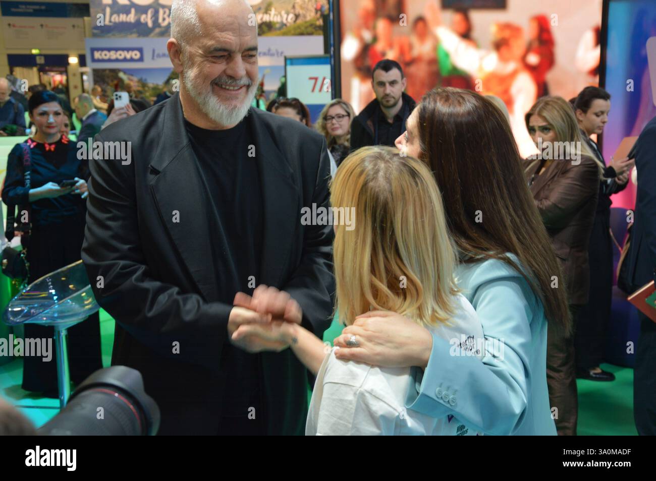 Berlin, Germany - March 4, 2025 - Prime Minister of Albania, Edi Rama ...