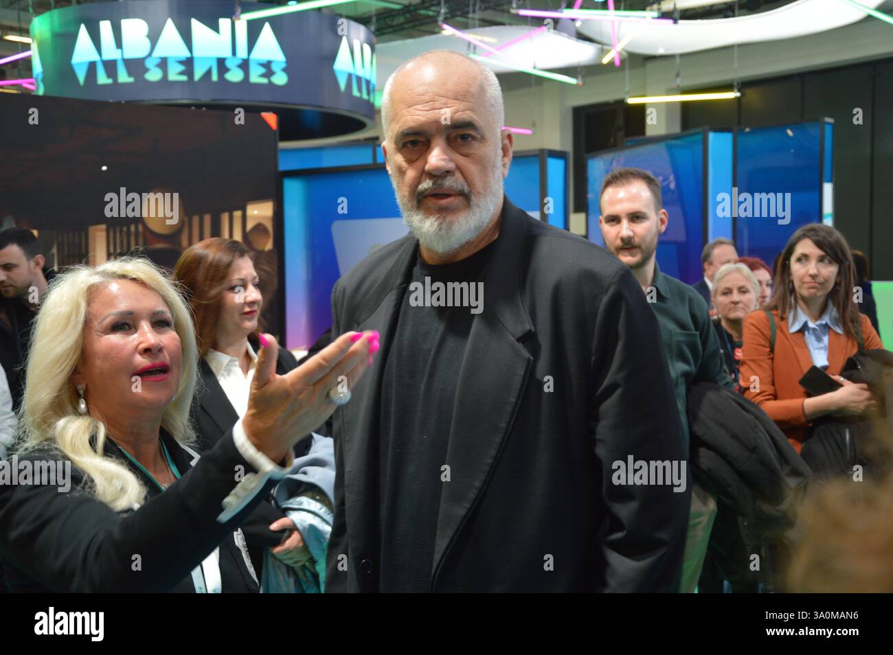 Berlin, Germany - March 4, 2025 - Prime Minister of Albania, Edi Rama ...